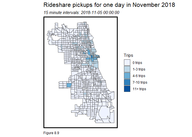 Chapter 8 Predicting Rideshare Demand Public Policy Analytics Code